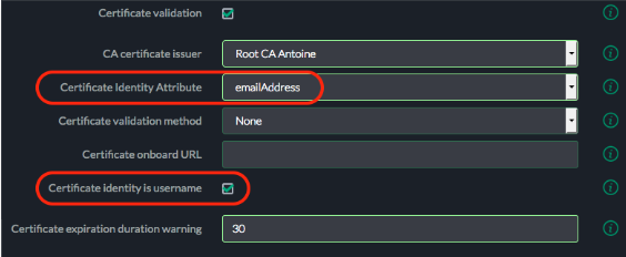 How to configure Cert-only authentication & MFA for IDP [EAA]